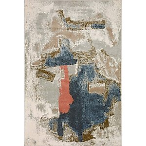 Loloi II Spirit Stone/Multi 6'-7" x 9'-3" Area Rug