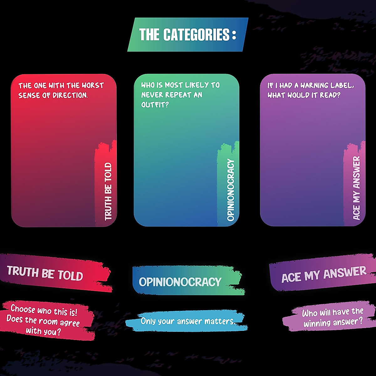 Uncoated Party Game for Adults Ages 21+, Hilarious, Social & Interactive Card Game for Game Night, Pre Games, Parties, & Gatherings, 4+ Players, 450+ Cards, Unfiltered Fun & No Sugarcoating