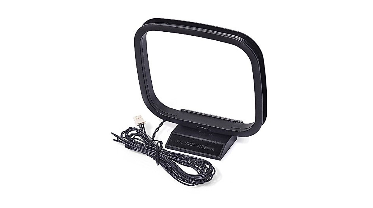 Eightwood AM FM Loop Antenna for Sony & Sharp Receivers | Easy Install