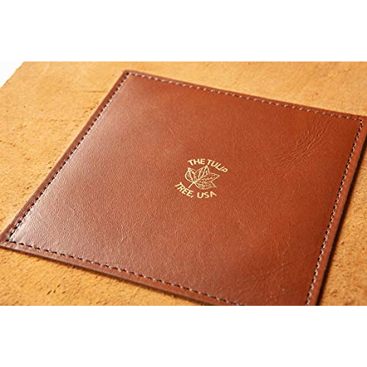 USA Made Premium Leather Valet Tray, Folds Flat! Little Buddy Dice Rolling Basket and Organizer With Brass Snaps - Reinforced Felt Bottom - For Keys, Jewelry, Coin, EDC, Watch Storage Caddy - Chestnut