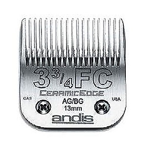 Andis Stainless Steel Pro Quality Grooming Ceramic Edge Clipper Blades Choose Size !(# 40SS = .25mm)