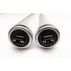 F60T12/CW/HO (2 Pack) 75 Watt T12 High Output HO Fluorescent Tube Light Bulb 4200K Compatible with Philips F60T12/CW/HO/Alto Sylvania F60T12/CW/HO/ECO