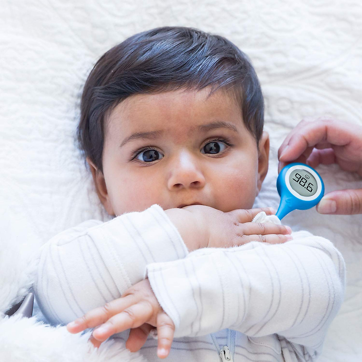 Kinsa Smart,Fever, Digital Medical Baby, Kid and Adult Termometro - Accurate, Fast, FDA Cleared Thermometer for Oral, Armpit or Rectal Temperature Reading - QuickCare