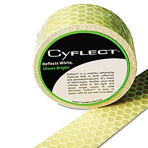 Miller's Creek 151831 Honeycomb Safety Tape, Fluorescent Green, 1 1/2-Inch w x 5'ft, 1 Roll