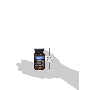 Amazon Elements Melatonin 3mg, Helps with occasional sleeplessness, Vegan, Unflavored, 260 Tablets, 8 month supply (Packaging may vary)