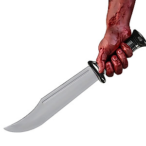 Horror Nightmare Plastic Knife Prop - 13.25" (Pack of 1) - Durable, Spooky Costume Accessory for Halloween, Dress-Up & Pretend Play