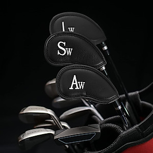 LIOOBO 12pcs Golf Club Cover Cue Protector Golfing Pole Sleeve Professional Rod Caps Golfing Cue Cover Professional Rod Cover Golfing Pole Caps Golfing Cue Supply Golfing Pole Cover