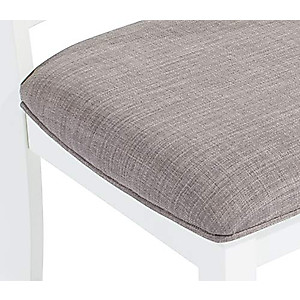 Powell Furniture Jane 5 Piece Dining Set, White