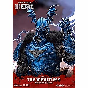 Beast Kingdom Dark Nights: Death Metal: Batman The Merciless DAH-070 Dynamic 8ction Action Figure, Multicolor