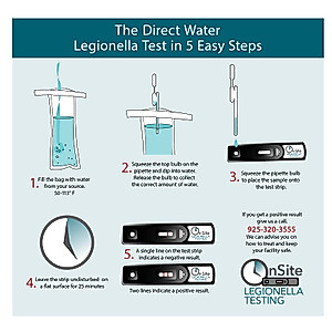 OnSite Legionella Testing Legionella Direct Water Test Kit (Single)