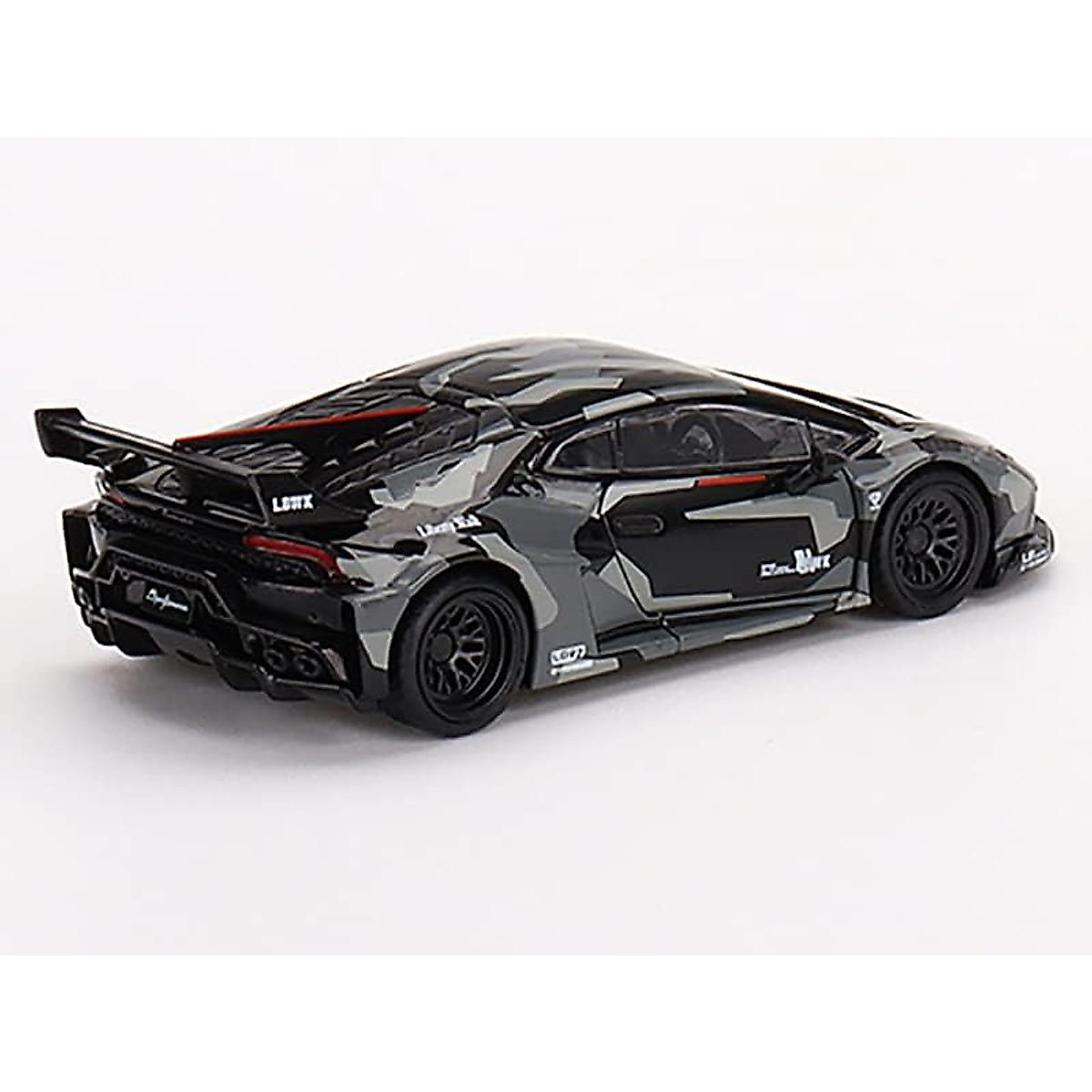 Lambo Huracan GT LB Works Digital Camouflage Limited Edition to 6360 Pieces Worldwide 1/64 Diecast Model Car by True Scale Miniatures MGT00398