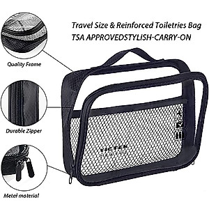 YICTEK Travel Size Bottles Kit for Toiletries, TSA Approved Silicone Travel Shampoo And Conditioner Bottles Set Leak Proof Squeezable Travel Accessories for Toilietries