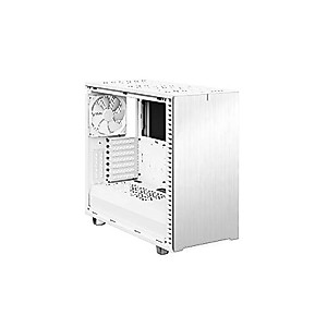 Fractal Design Define 7 White Brushed Aluminum/Steel E-ATX Silent Modular Tempered Glass Window Mid Tower Computer Case