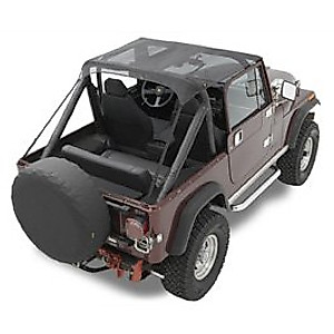 Bestop 5250811 EZFold Soft Tonneau Covers for 2014-2018 Chevy/GMC Silverado/Sierra 1500, 5.8' Bed