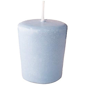 Root Candles Scented 20-Hour Votive Beeswax Blend Candles, 18-Pack, Mineral Salts