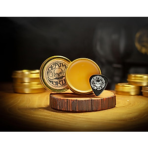 THE VINTAGE GROOMING CO. Death Grip Extra Strong Mustache Wax and Night Fury Mustache Wax Remover Oil Set