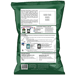 Jonathan Green (10610) Black Beauty Dense Shade Grass Seed - Cool Season Lawn Seed (25 lb)