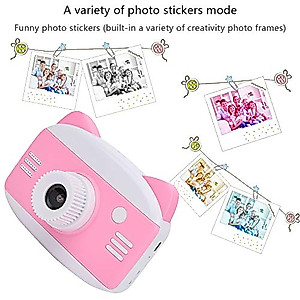 EBTOOLS 3.5 Inch IPS Screen Cute Camera for Children, 1080P HD Digital Cameras Video Recorder Mini Cartoon Digital DV