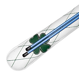 Golf Headcovers Golf Alignment Stick Cover Case Holder Premium Leather Holds at Least 2 Sticks