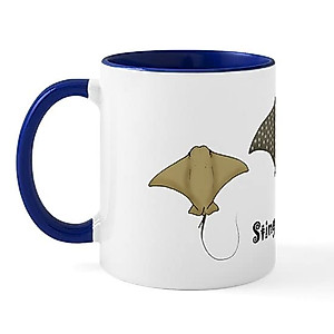 CafePress Stingrays Rule Mug Ceramic Coffee Mug, Tea Cup 11 oz