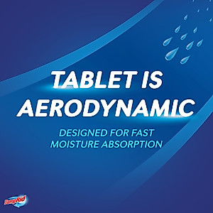 DampRid Moisture Absorber Drop-In Tablet Refill Pack, Fresh Scent, 15.8 oz., 4 Pack, Attract and Trap Excess Moisture and Eliminate Musty Odors for Cleaner, Fresher Air