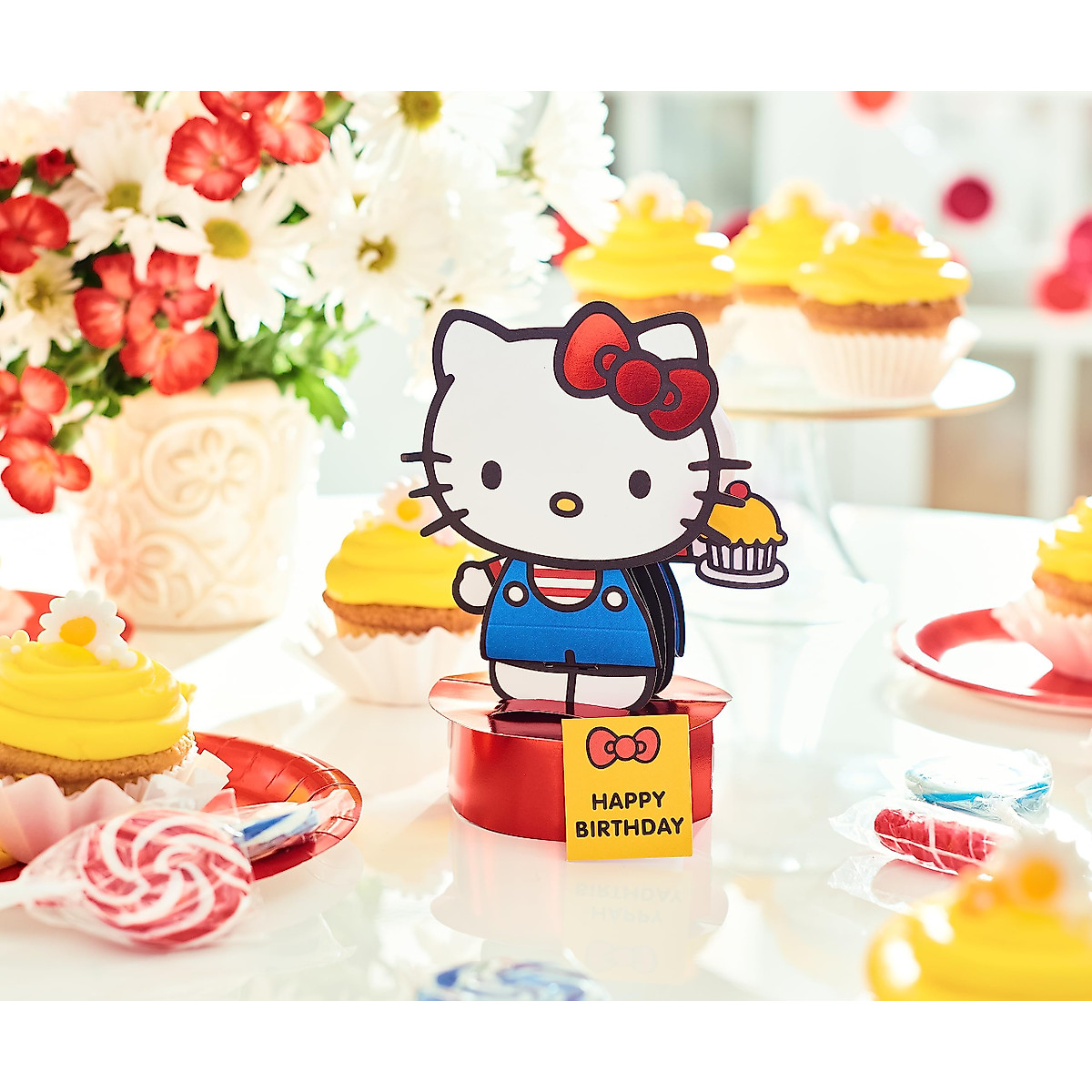 American Greetings Displayable Hello Kitty Birthday Card (Wonderful You)