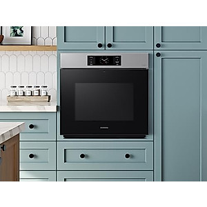 SAMSUNG Bespoke 30" Single Wall Oven with AI Pro Cooking Camera, Stainless Steel, NV51CG700SSRAA