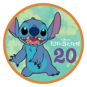 Disney Lilo & Stitch 20th Anniversary Collectible Experiment 626 Plush Stuffed Animal, Kids Toys for Ages 3 Up by Just Play