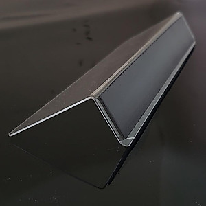 ULTECHNOVO 6pcs Shelf Divider Desk Bookshelf Trash Magnetic Shelves Clear Shelf Separators Plastic Drawer Drawers Plastic Acrylic Shelf Separators Desk Book Shelf Milk Desk Rack Partition PVC