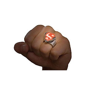 Rubies Superman Metal LED Ring