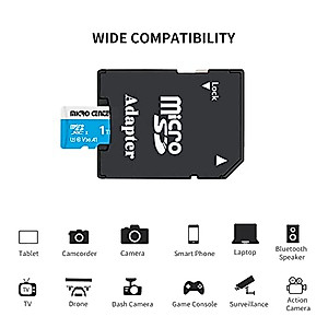 Micro Center Premium 1TB microSDXC Card, Nintendo-Switch Compatible Flash Memory Card, UHS-I C10 U3 V30 4K UHD Video A1 R/W Speed up to 90/70 MB/s Micro SD Card with Adapter (1TB)
