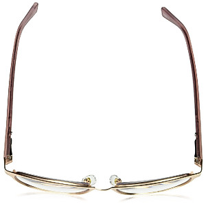 Foster Grant Women's Tierney Multifocus Cat-Eye Reading Glasses, Rose Gold/Transparent, 53 mm + 1.75