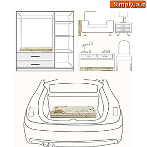 Eanpet Baby Play Mat Folding XPE Thick Foam Playmat Floor Non-Slip Large Foam Reversible Area Rug Waterproof Baby Toddler Play Crawl Mat, Portable Non-Toxic Activity Mat - 5 x 7 FT (Sea)