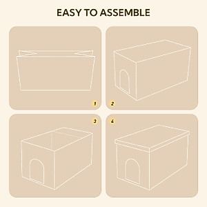 MEEXPAWS Cat Litter Box Enclosure Furniture Hidden Extra Large, Lift Design Lid Velvet Cat Washroom Bench Storage Cabinet | 35.4x19.7x19.7 in | Dog Proof|Urine Proof Inside|Quick Assembly| Easy Clean