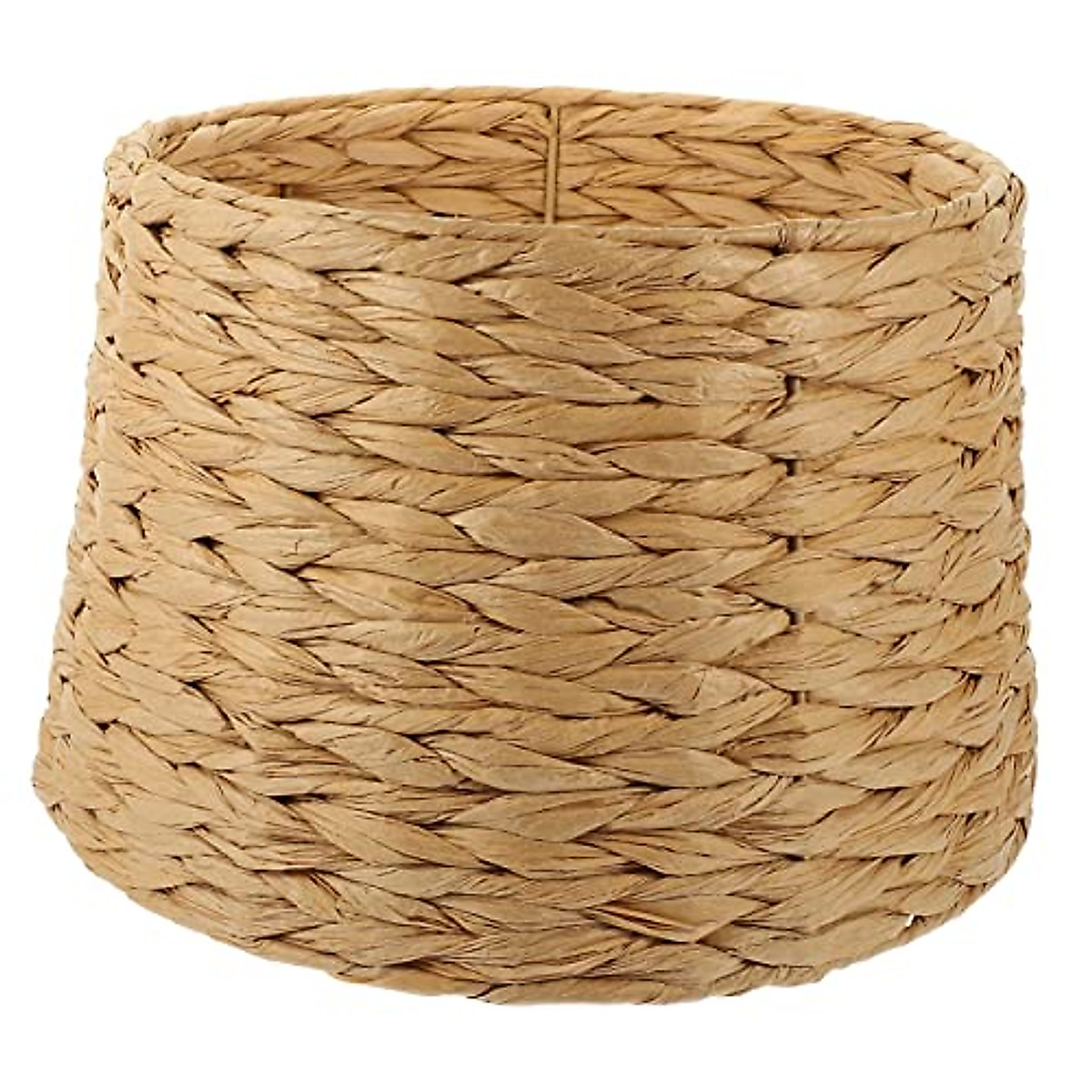 DELURA Woven Lampshade Lampshades for Floor Lamps Vintage Lantern Rustic Pendant Lighting Lamp Replacement Shade Hanging Lights Lampshades Rustic Lamp Shade Country Lamp Shades to Weave/653