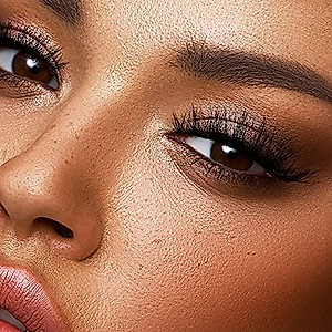 KISS Lash Couture Triple Push-Up, False Eyelashes, Teddy', 12 mm, Includes 1 Pair Of Lash, Contact Lens Friendly, Easy to Apply, Reusable Strip Lashes