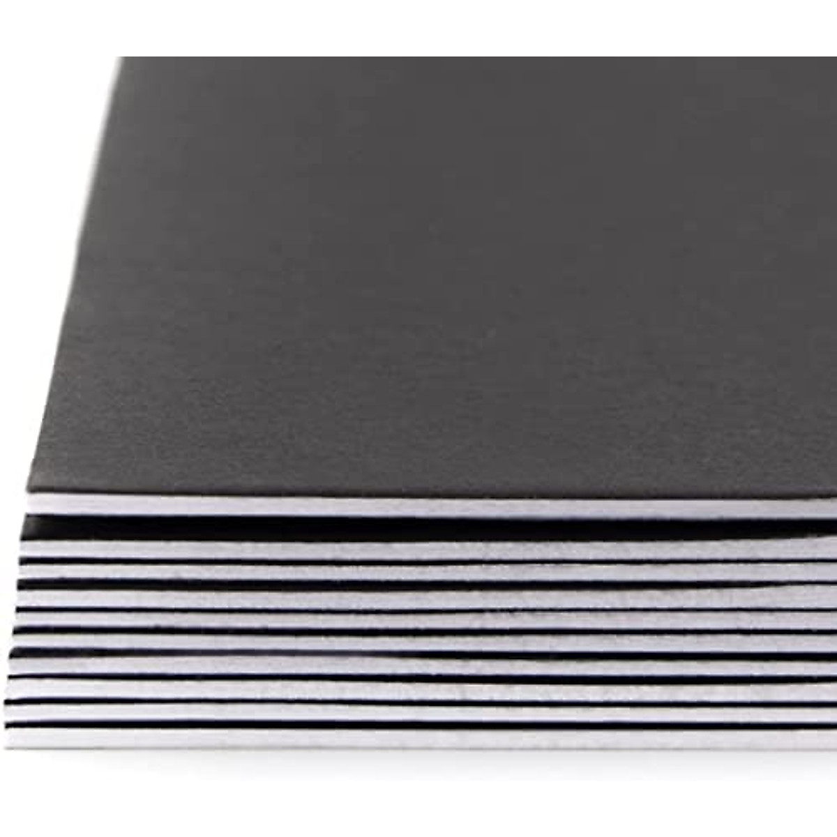 skyDrama 10-Pack Uncut Acid-Free Picture Mat Boards - 16x20 - Black - for Photography, Art & Craft
