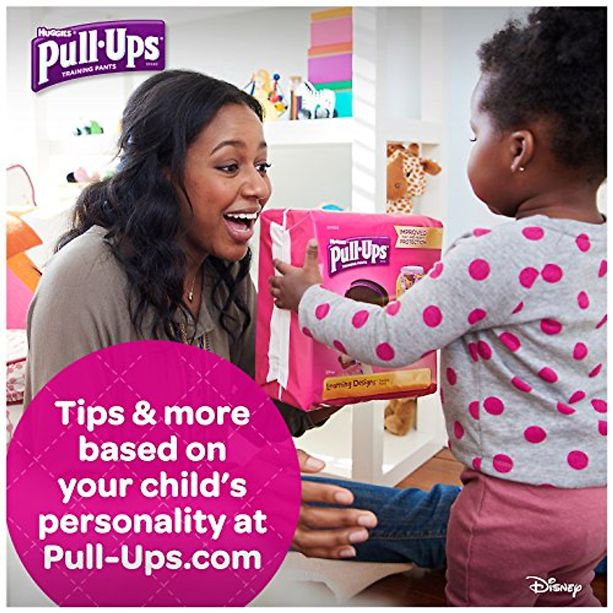 Pull-Ups Learning Designs Training Pants for Girls, 2T-3T, 25 ct