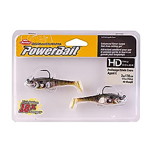 Berkley PowerBait Agent E Fishing Soft Bait, HD Bluegill, 3"