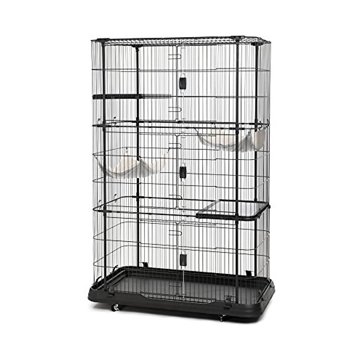 Prevue Pet Products Premium/Deluxe Cat Home, Black