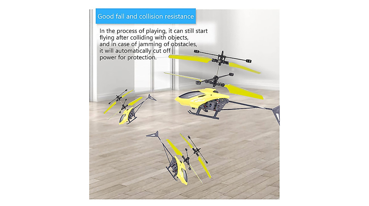 Muised RC Helicopter for Kids - Easy to Fly Drone with Sensors