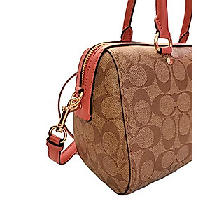 Coach Rowan Satchel in Signature Canvas