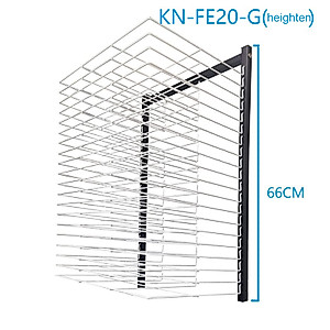 Art Drying Rack for Classroom Drying Rack for Art Drying Rack for Art Metal Wire Work Display Rack, Solid Metal, Art Carts With Wheels for Classroom Art Studios and Home Use. Drying & Print Racks