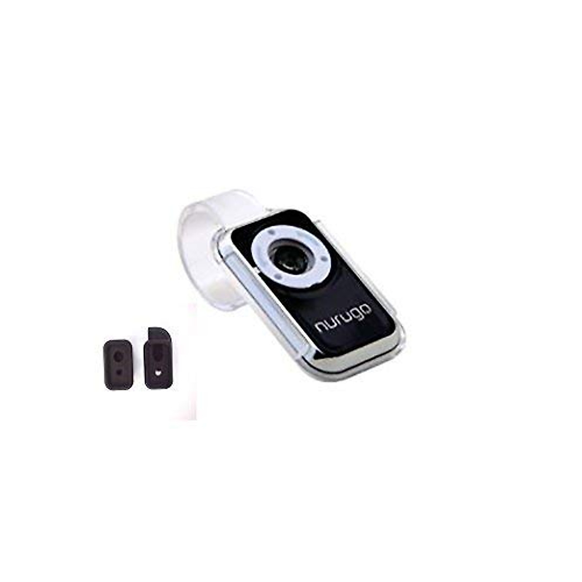 Nurugo Micro Smartphone Microscope (Silver) 400X Magnification Including Brackets for iPhone - Share Media with The Nurugo Application(Android & iOS) (Silver)