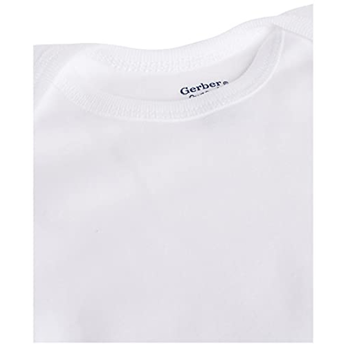 Gerber Unisex Baby 5-Pack Short Sleeve Variety Onesies Bodysuits Short Sleeve White 6-9 Months