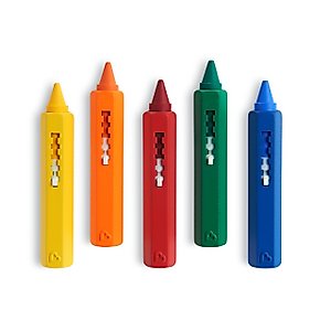 Munchkin® Draw™ Bath Crayons Toddler Bath Toy, 5 Pack