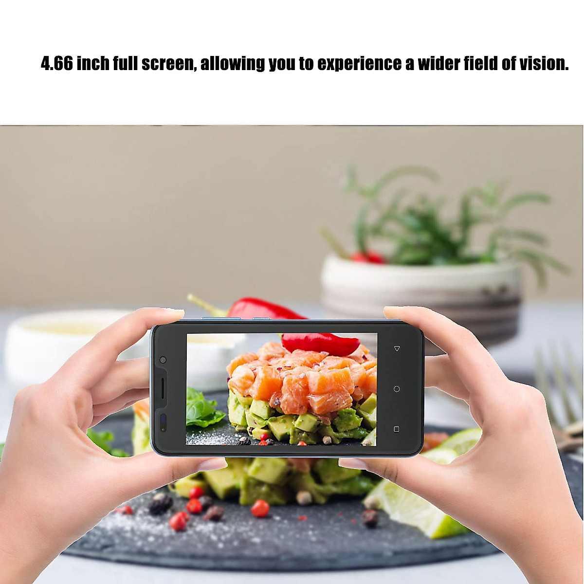 iP13 Pro Unlocked Smartphones, for Android 6 Cheap Cell Phones, 4.66" HD Screen Unlocked Cell Phone, Dual SIM, Dual Camera, Ultra Thin, Face Unlock, 2GB 32GB, 3200mAh, Support T Mobile,(Light Blue)