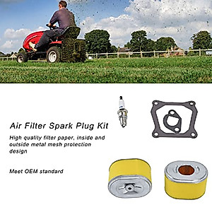 Airs Filter Cleaner With Sparks Plugs Aluminum For GX160 GX100 GX140 GX200 5HP 5.5HP 6.5HP Engine Garden Tool Replacement Accessories