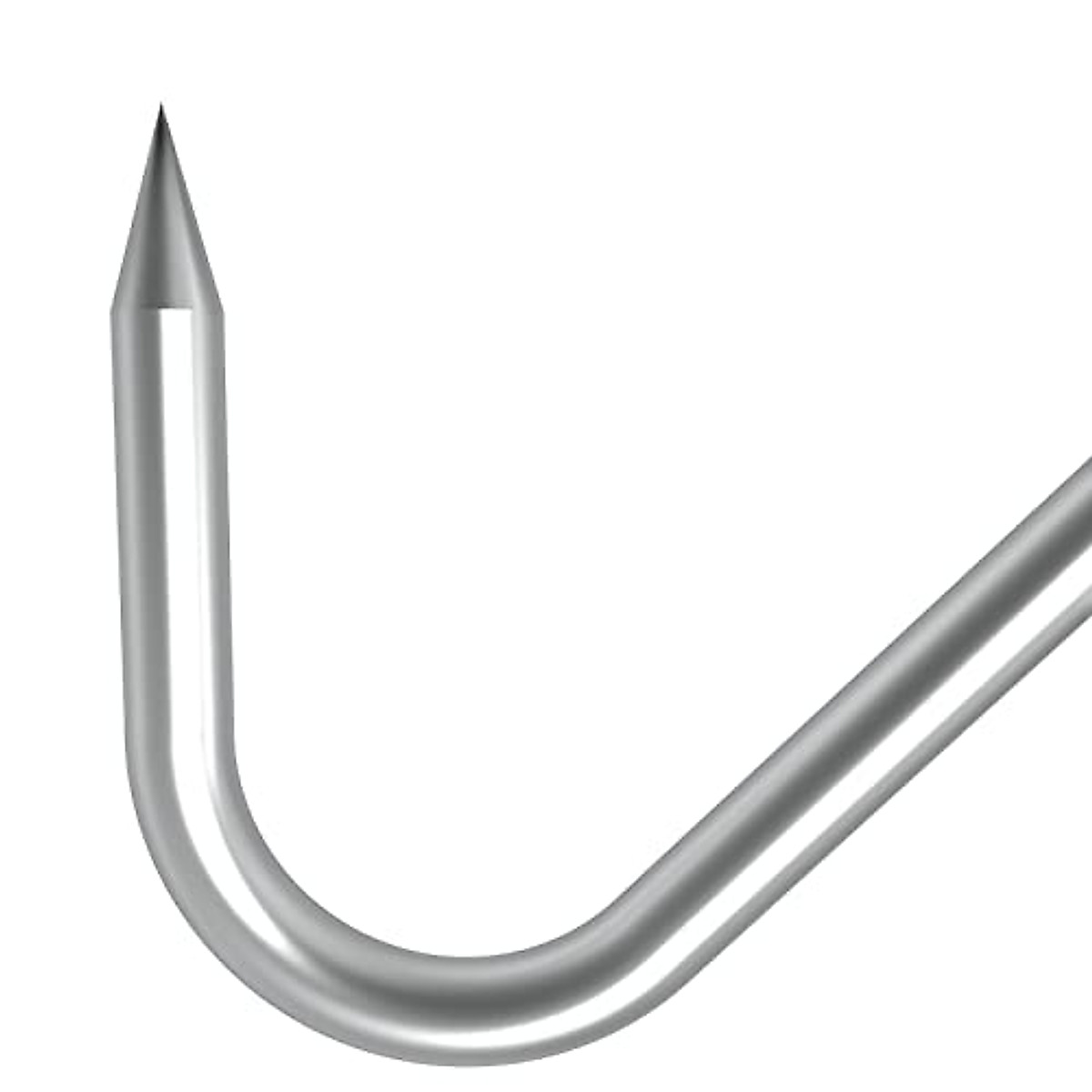 OK5STAR 12 Inch Long Stainless Steel Meat Hook 2 PCS, T Shaped Handle Hay Hooks Boning Hooks for Butcher Kitchen Restaurant Tool BBQ Accessories