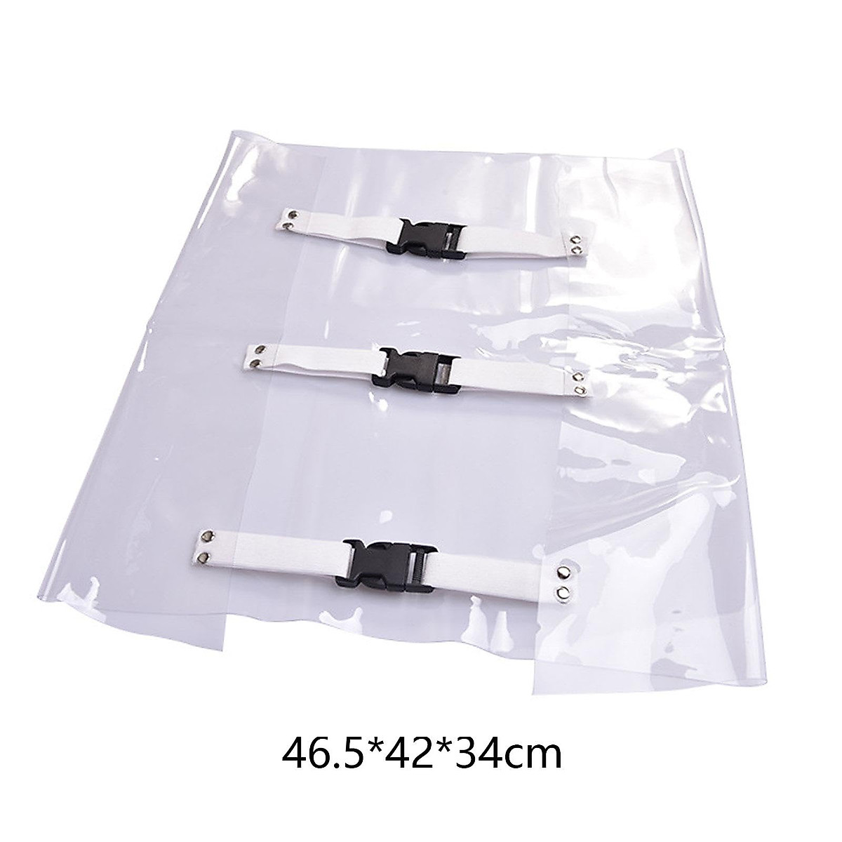 Generic Dental Chair Foot Pad Cover with Elastic Belt Accessories Replaces Dustproof, 46.5x42x34cm